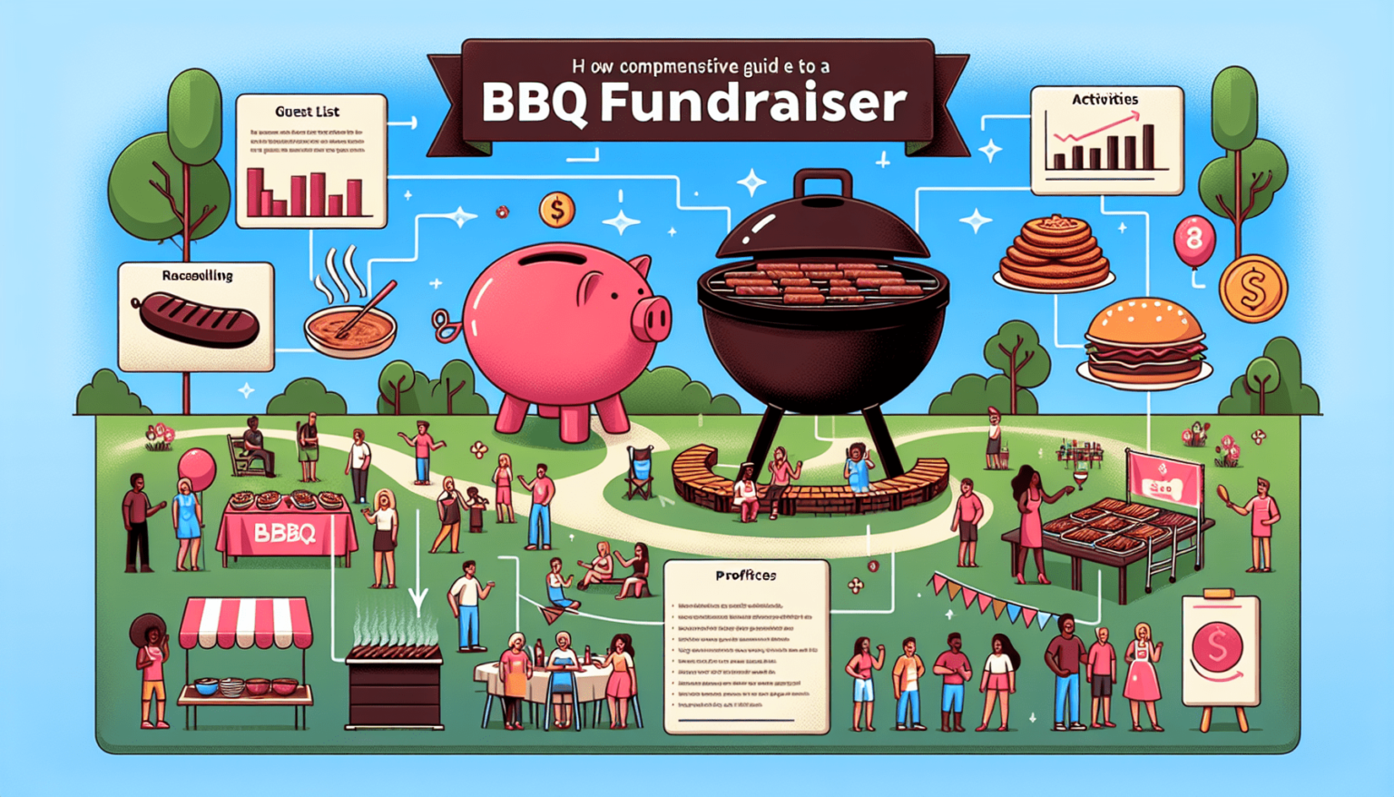 How To Organize A BBQ Fundraiser - Grill Master HQ